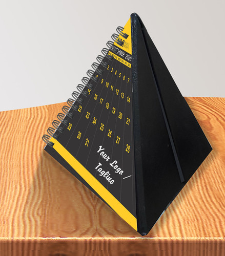 Personalized Pyramid Table Calendar | BrownCloud