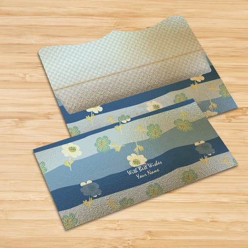 Customised Shagun Envelope Pearl finish card with inside printing ...