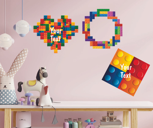 Customized Blocks Theme CUT-OUT Posters | BrownCloud