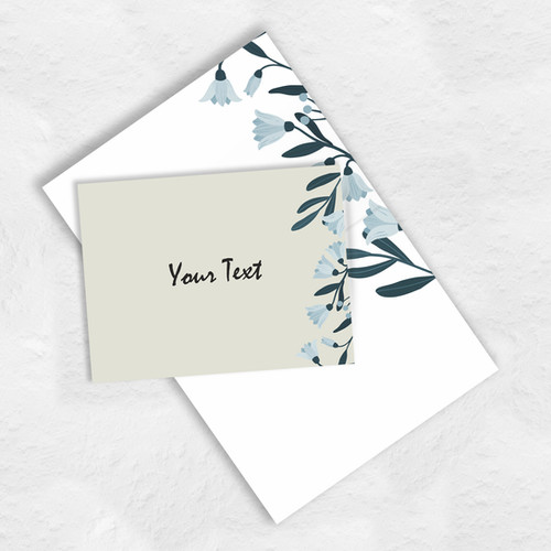 Customized FOLDED Gift Tags with your Name/Message/Quotes (GT FOLD 022 ...