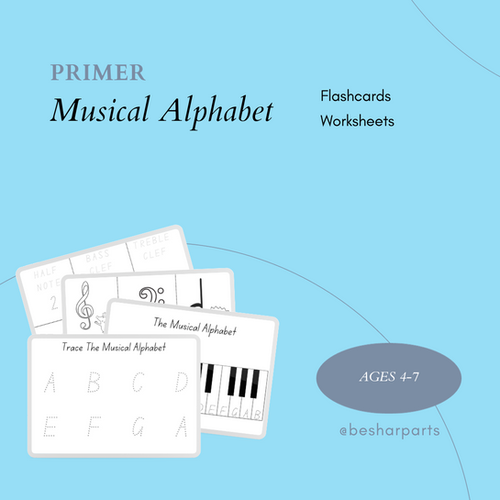 Musical Alphabet Activity Sheets | Be Sharp Arts