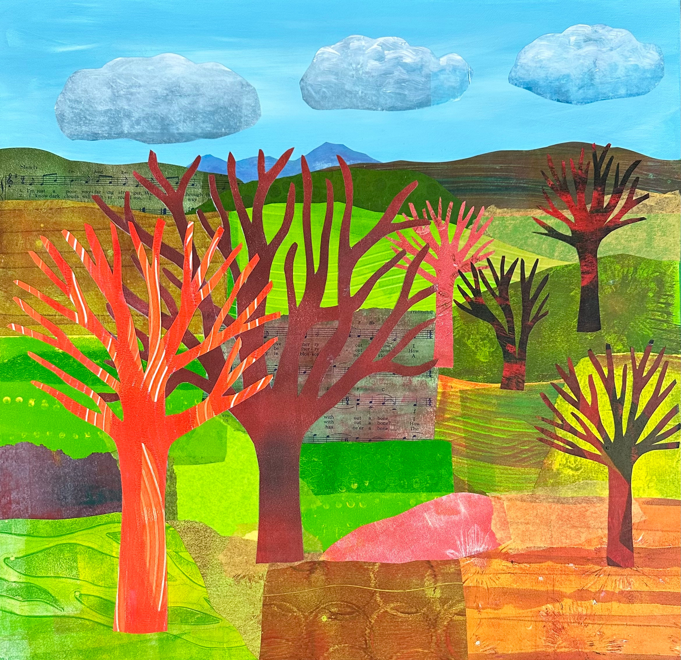 Liz Buchanan Collage Art