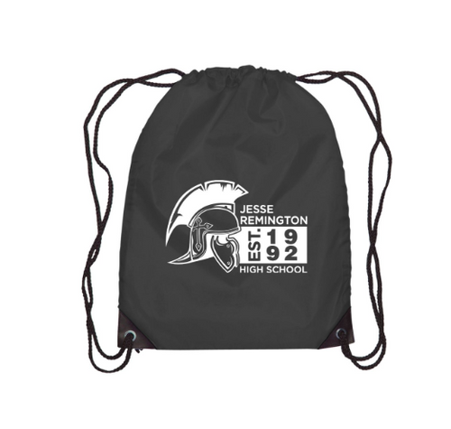 JRHS Drawstring Bag - Black | Jesse Remington HS