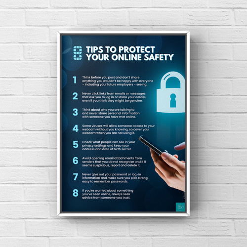 Online Safety Tips Poster | Digital Download | Coco & Bella