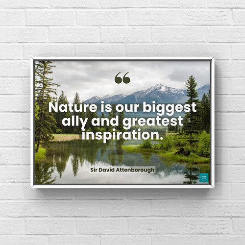 Nature Inspirational Quote Poster | Digital Download | Coco & Bella