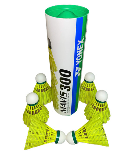 Yonex Badminton Shuttlecock Mavis 300 6(pcs) | Devashish Ent Ltd