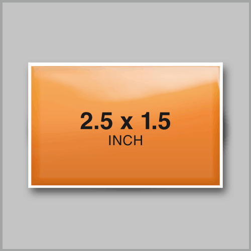 Horizontal Rectangle Glow Edge | Blinking Badges