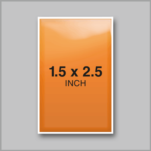 Vertical Rectangle Glow Edge | Blinking Badges