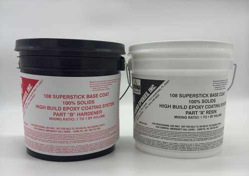 E-Bond 108 High Build Epoxy Coating- 2 gallon kit | E-Bond Epoxies, Inc.