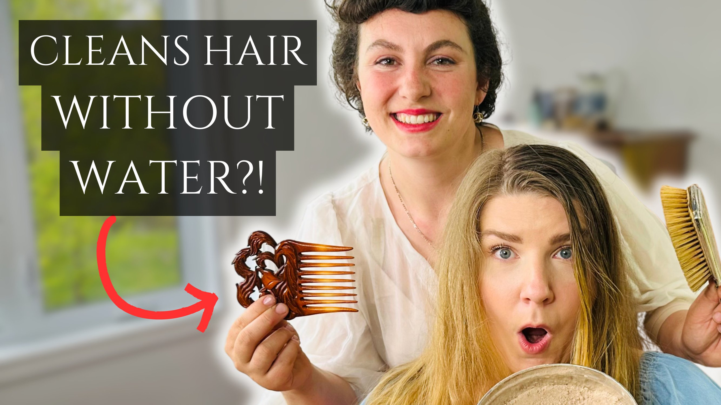 Medieval Hair Combing Gets Hair Cleaner Than Washing!