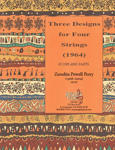 Three Designs for Four String- Score and Parts | JeannieGaylePool.com