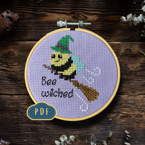 Bee witched digital pattern | CraftySmith