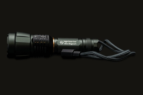 Nightsearcher Mini Magnum - High Powered, Rechargeable, Compact LED ...