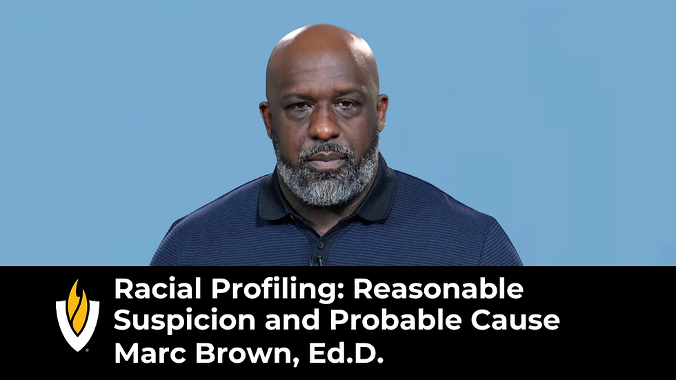 Racial Profiling: Reasonable Suspicion and Probable Cause | Virtual Academy