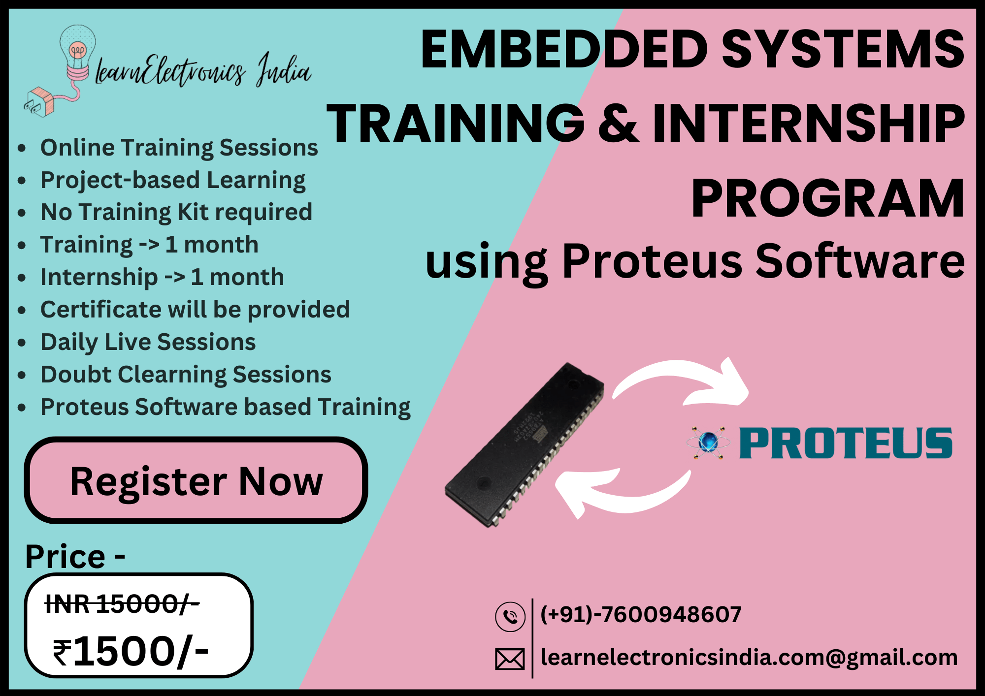 Embedded Systems Training & Internship Program using Proteus ...