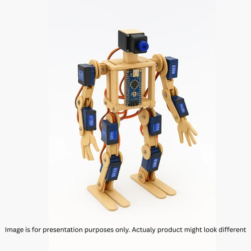 Buy 9 DOF Biped Robot using Ice-Cream Stick or Cardboard ...