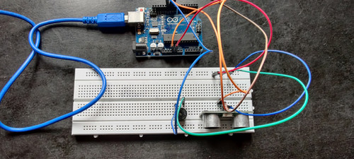 Buy Object detection using Ultrasonic Sensor & Arduino-Project code ...