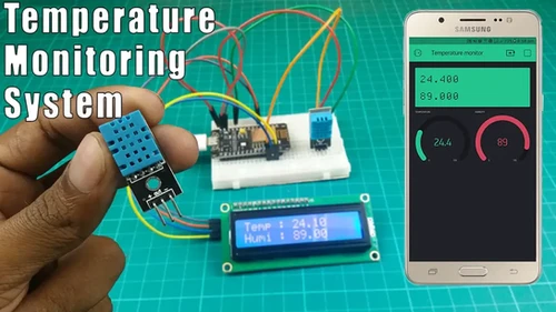 Buy IoT Based Temperature and Humidity Monitoring | LearnElectronics ...