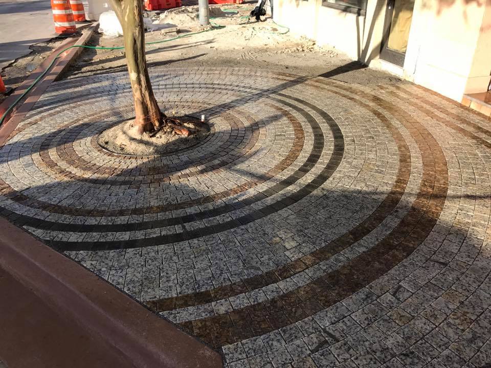 Custom Tile & Marble, Inc., Miracle Mile Streetscape, Brick Pavers,