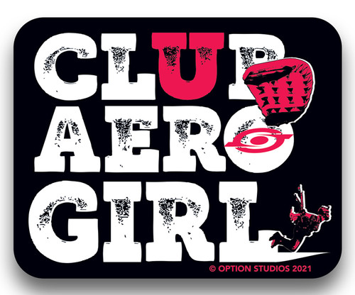 CLUB AERO GIRL - Swoop Decal | Pullupcords2021