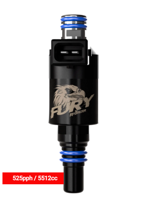 Atomizer Fury ST Racing Injectors - 525PPH | Race Mode Online Store