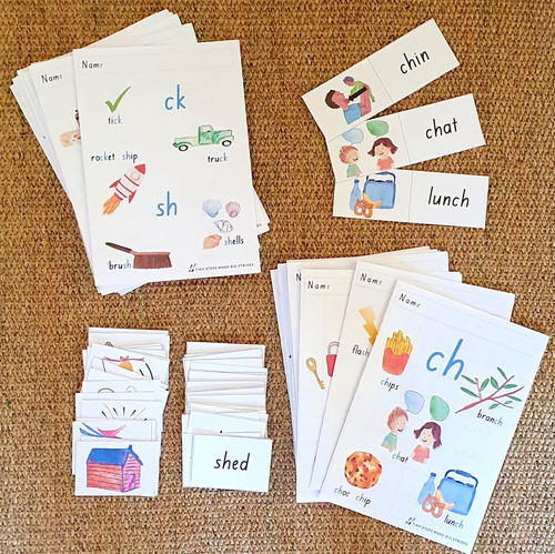 Mini Digraph Activity Books | The Literacy Hill