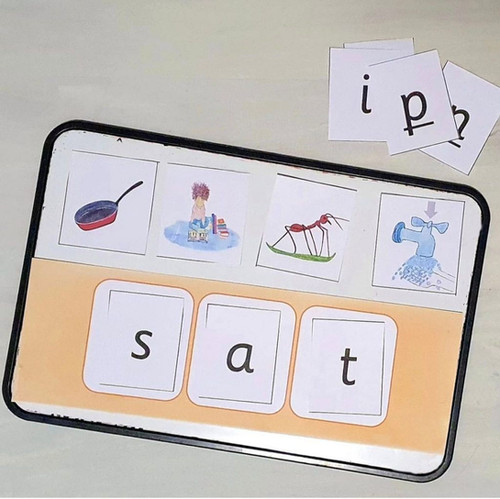 Elkonin Boxes and Papers | The Literacy Hill