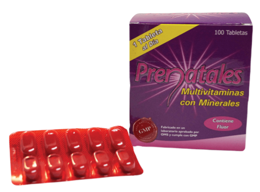 PRENATALES Tabletas | Pharmainsa