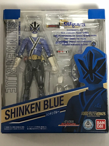S.H. Figuarts Samurai Sentai Shinkenger - Shinken Blue | japandreamtoys