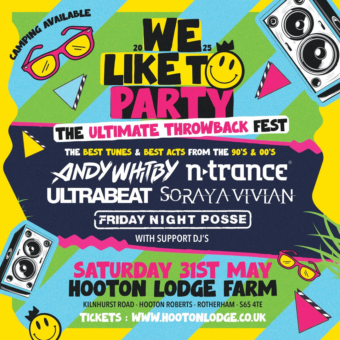 We like to party 🥳 The Ultimate Throwback Fest 🥳 | Hooton Lodge Farm