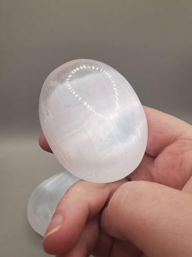 Selenite Palmstone | Luminous Luxuries