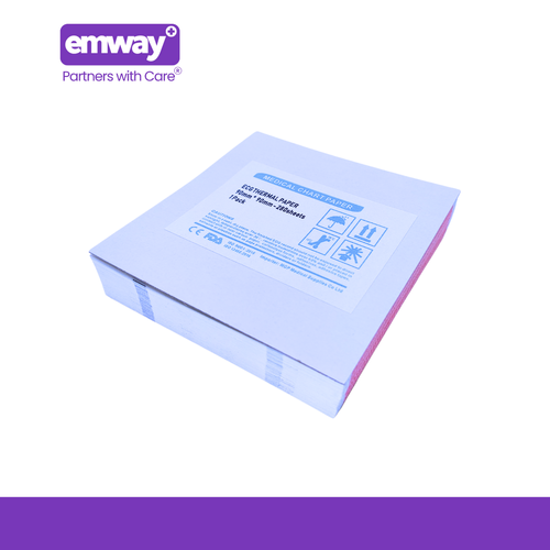 90mm x 90mm x 280sh Emway® ECG Paper | MGP Medical Supplies