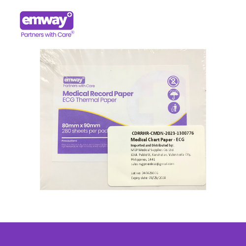 80mm x 90mm x 280sh ECG Paper GE MAC 400/600 | MGP Medical Supplies