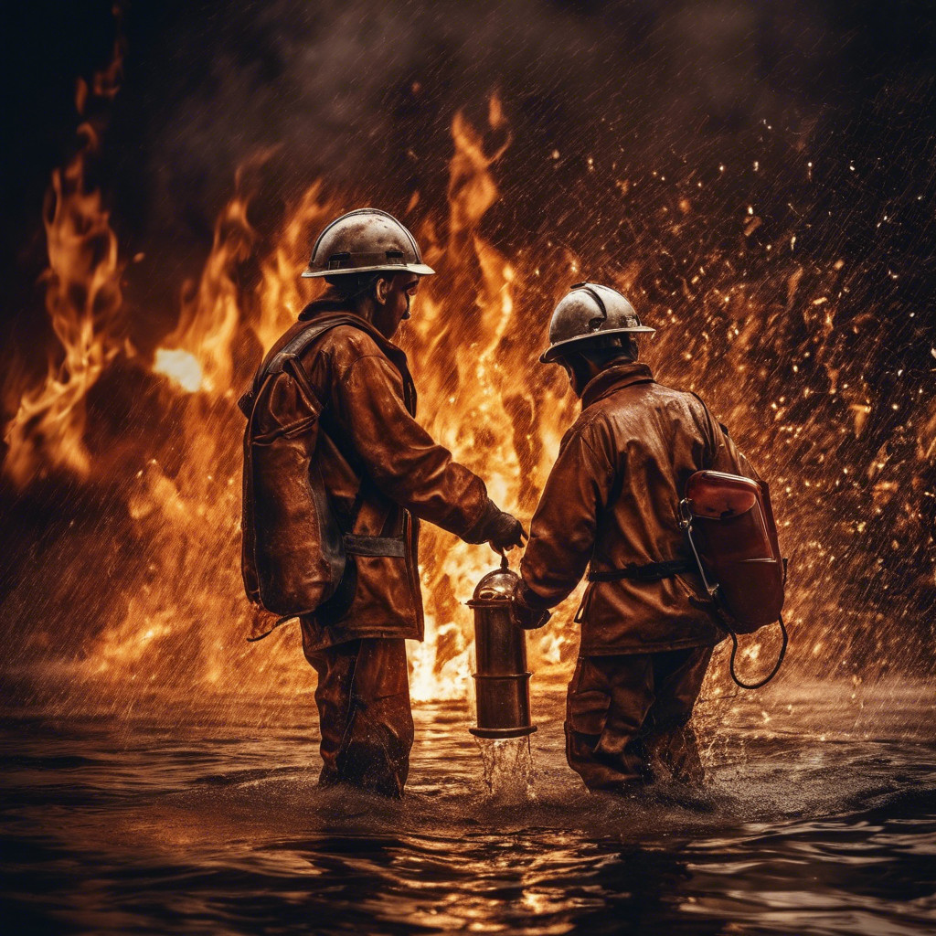 People become family to each other only when they go through fire ...