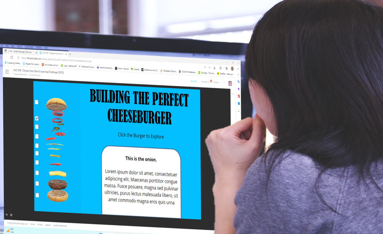 Building the Perfect Cheeseburger