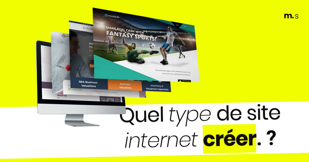Quel type de site web créer
