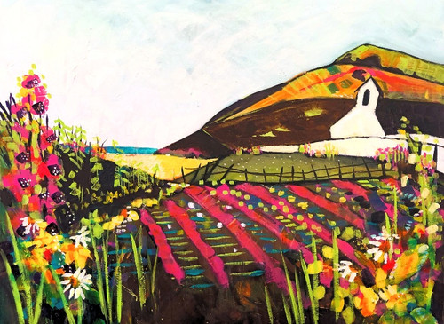 Spring, Mwnt | Helen Elliott Art