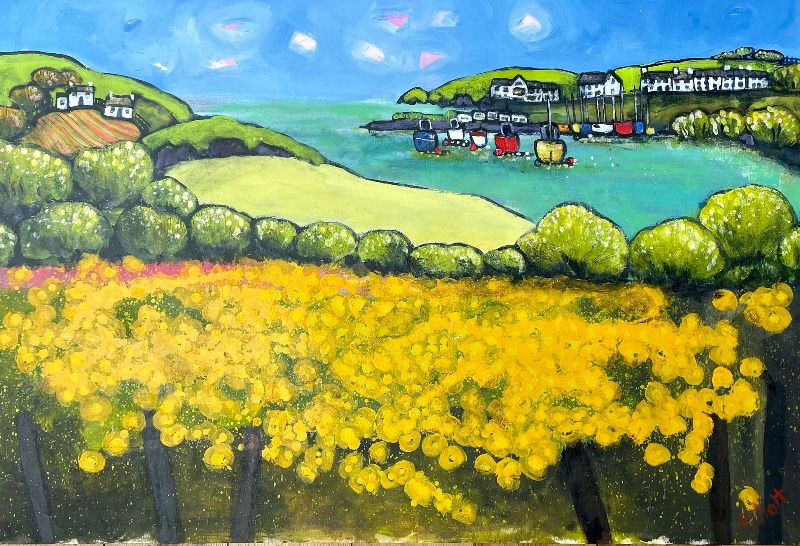 Teifi Buttercups | Helen Elliott Art