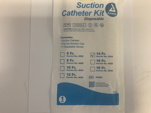 Suction Catheter Kit 14 French | Castor Pharmacy 泰康药店
