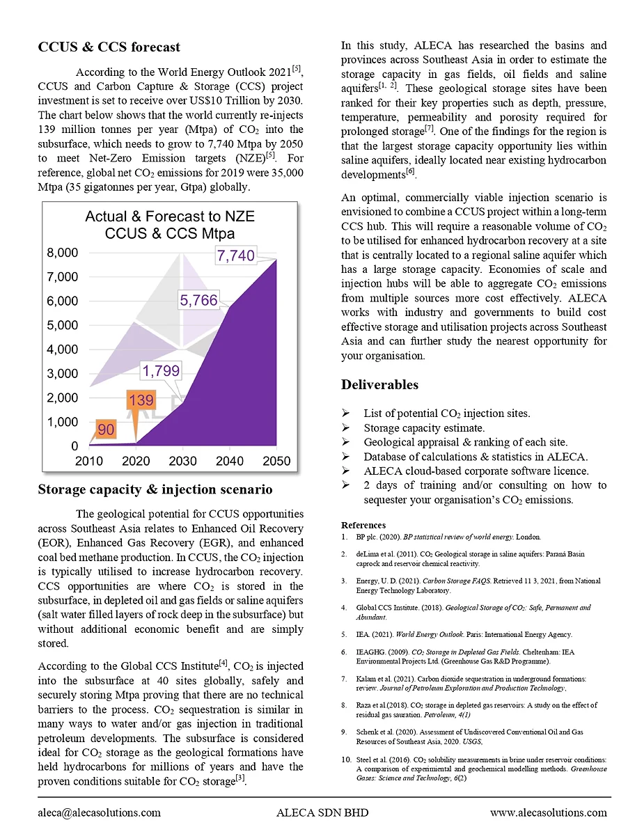 Finding Ccus Subsurface Opportunities In Southeast Asia