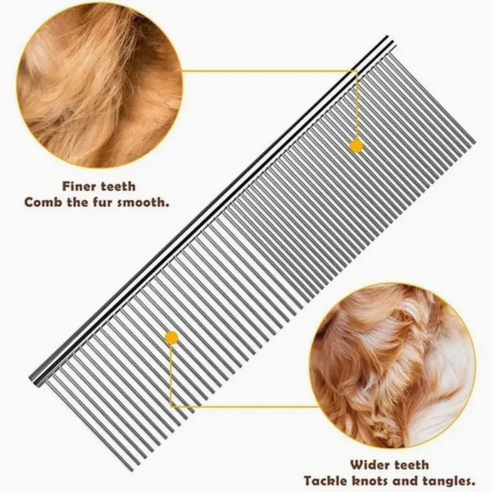 Metal Dog Comb | Belloui Labradoodles