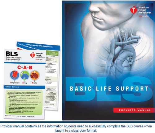 Basic Life Support (BLS) Textbook for Health Care Providers | All ...