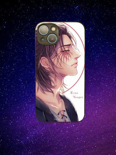 Eren Yeager, Attack on Titan- Glass Cover | Anime Attic