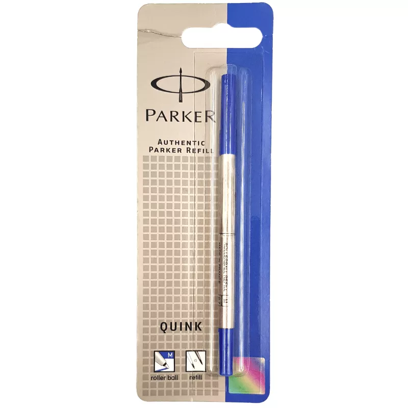 Carga Roller Ball Média Azul - Parker | Uptotime