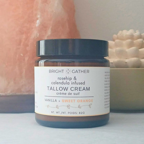 Tallow Cream | Bright Gather | Athabasca, Alberta, Canada
