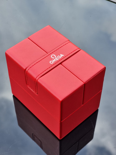 Omega Red Watch Box | omegavintagewatches