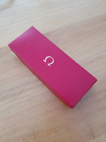 Omega Red Watch Box | omegavintagewatches