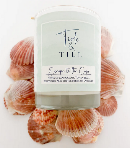 Escape to the Cape Candle by Tide & Till | Aubrey and Oliver