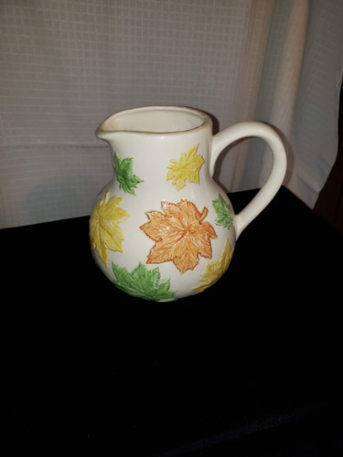 Classic Hand made Pottery Pitcher | Pamela A Zell