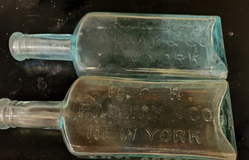 Act of Congress RRR Radway New York Medicine Bottle | Pamela A Zell
